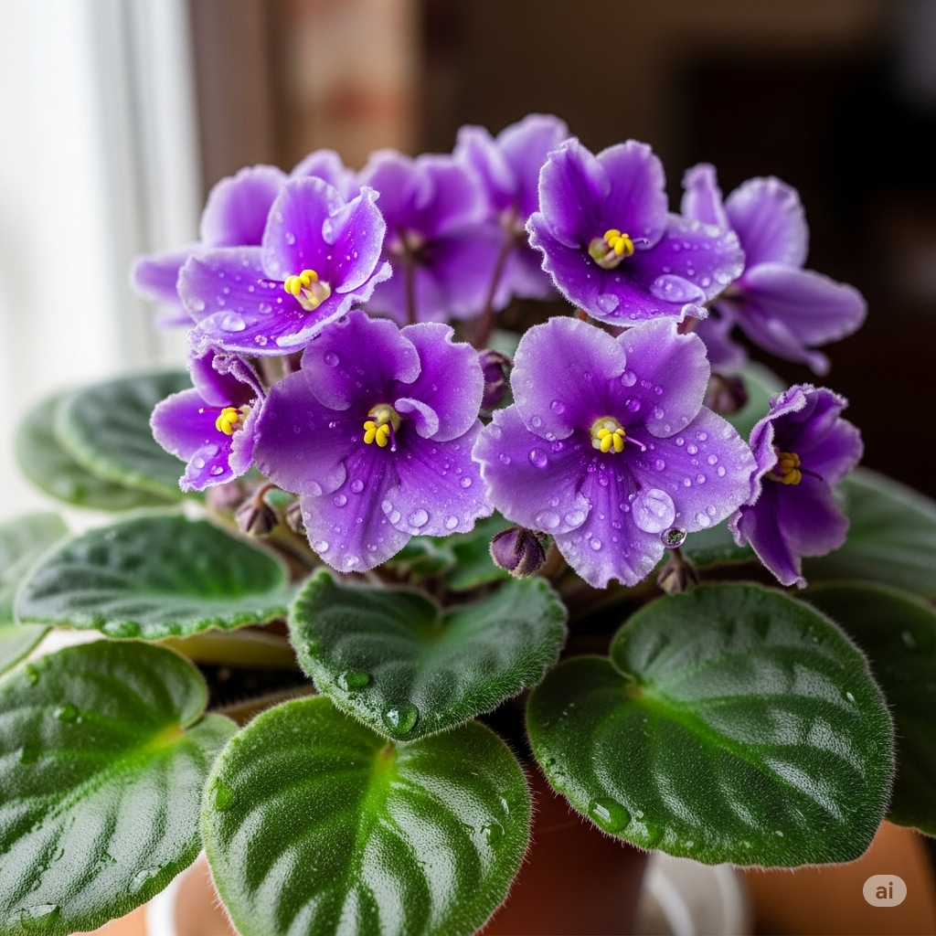 Indoor Flower Power: Boosting African Violet Growth - Home Garden Tips