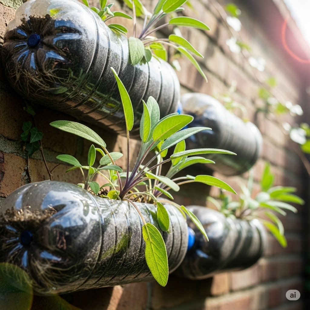Easy Sage Propagation Technique Using Plastic Containers - Home Garden Tips