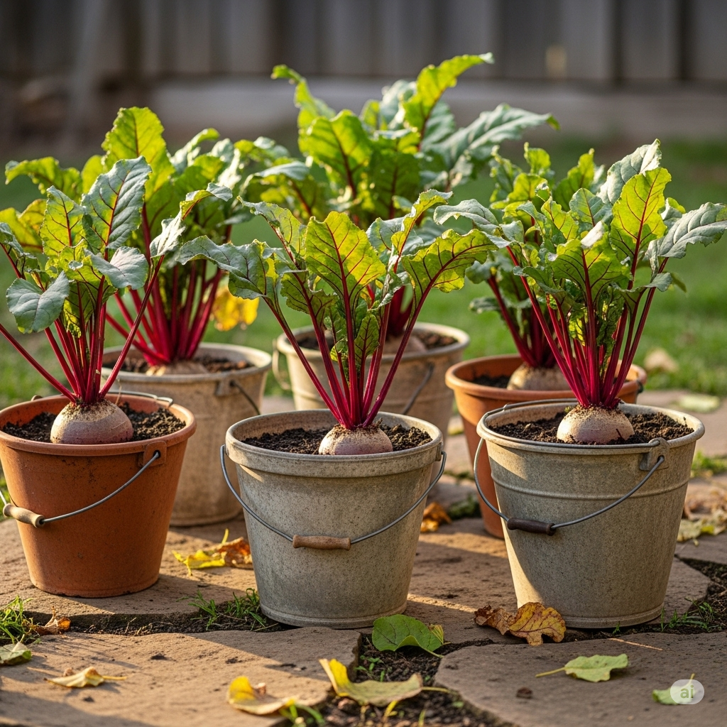 Best Soil and Care for Container-Grown Beetroots - Home Garden Tips