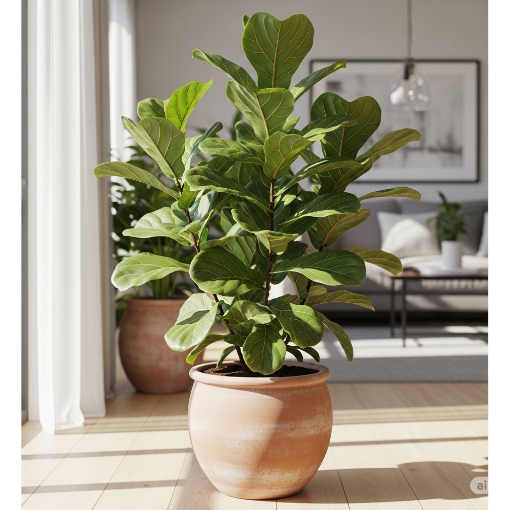 Techniques to Grow Big, Beautiful Fiddle Leaf Fig Leaves - Home Garden Tips