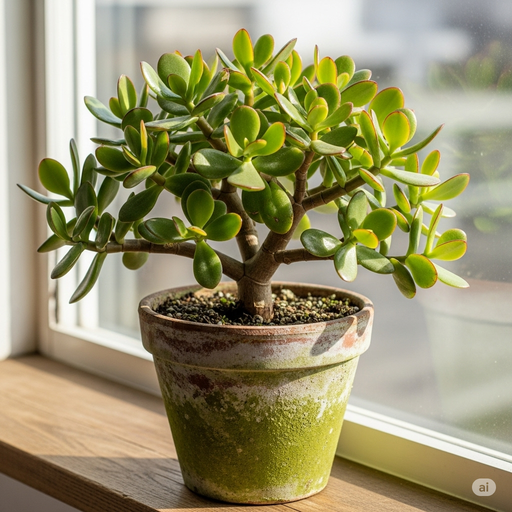 Jade Plant Techniques for Strong, Thick Stems - Home Garden Tips