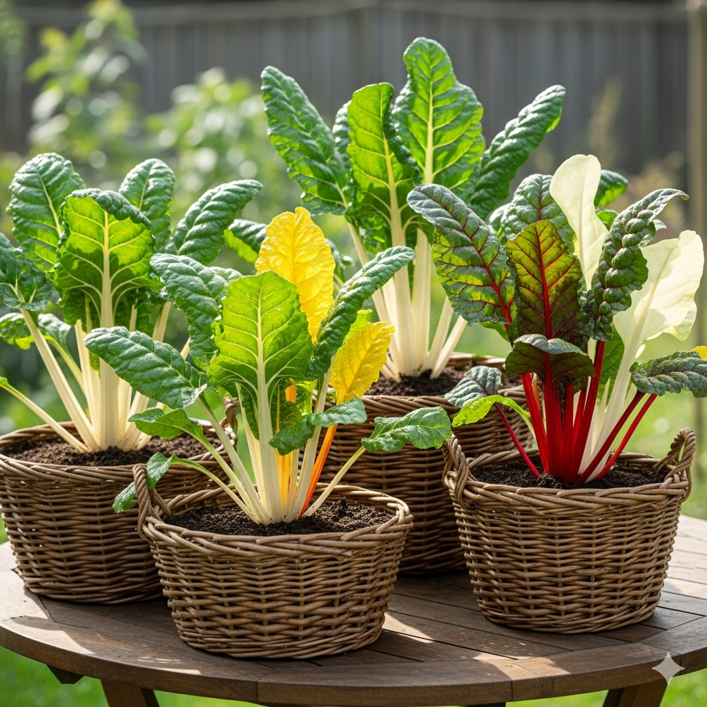 Easy Swiss Chard Care in Small Containers - Home Garden Tips