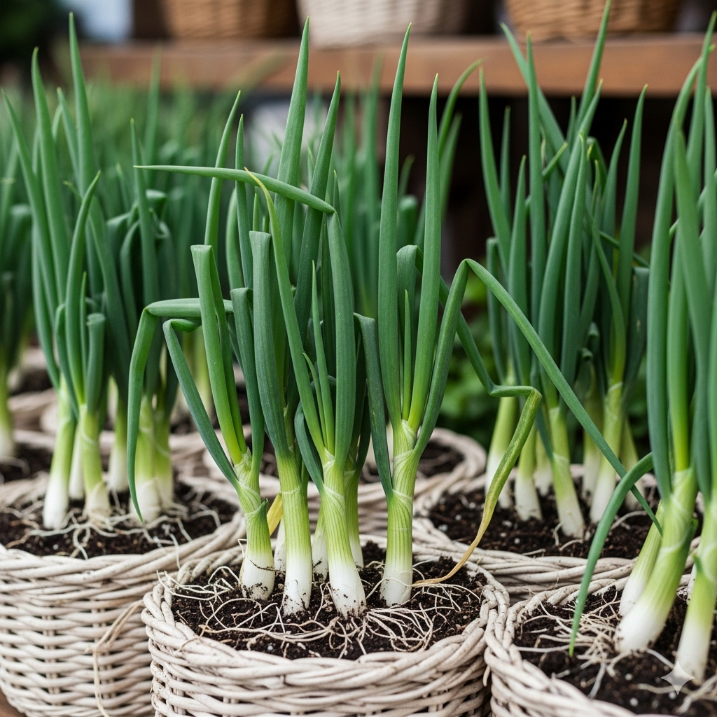 Step-by-Step Guide to Scallions in Containers - Home Garden Tips