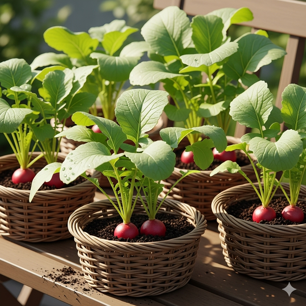 Step-by-Step Radish Basket Planting Guide - Home Garden Tips