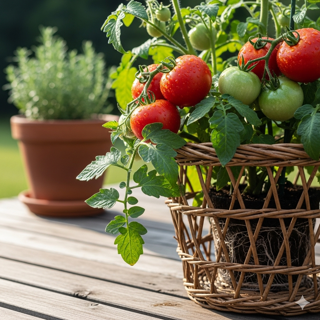 Balcony Tomato Harvests Made Easy - Home Garden Tips