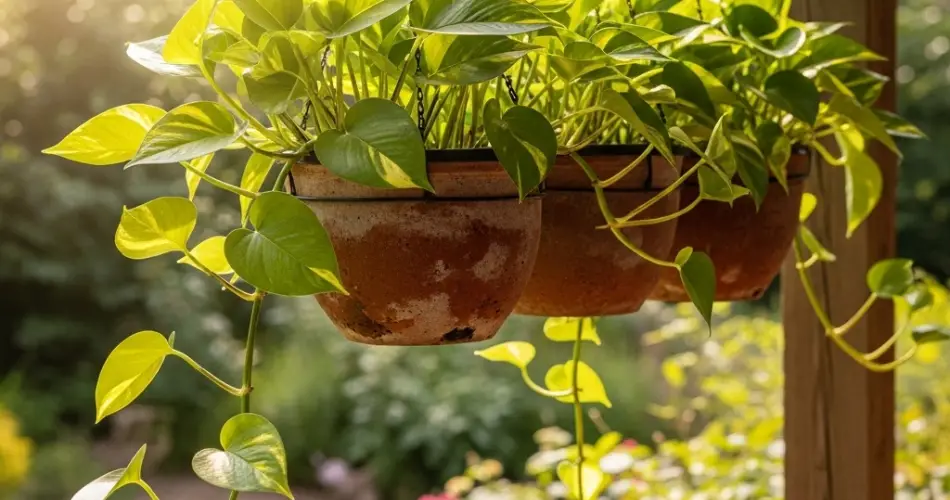 Best Hanging and Tabletop Pots for Pothos Vines - Home Garden Tips