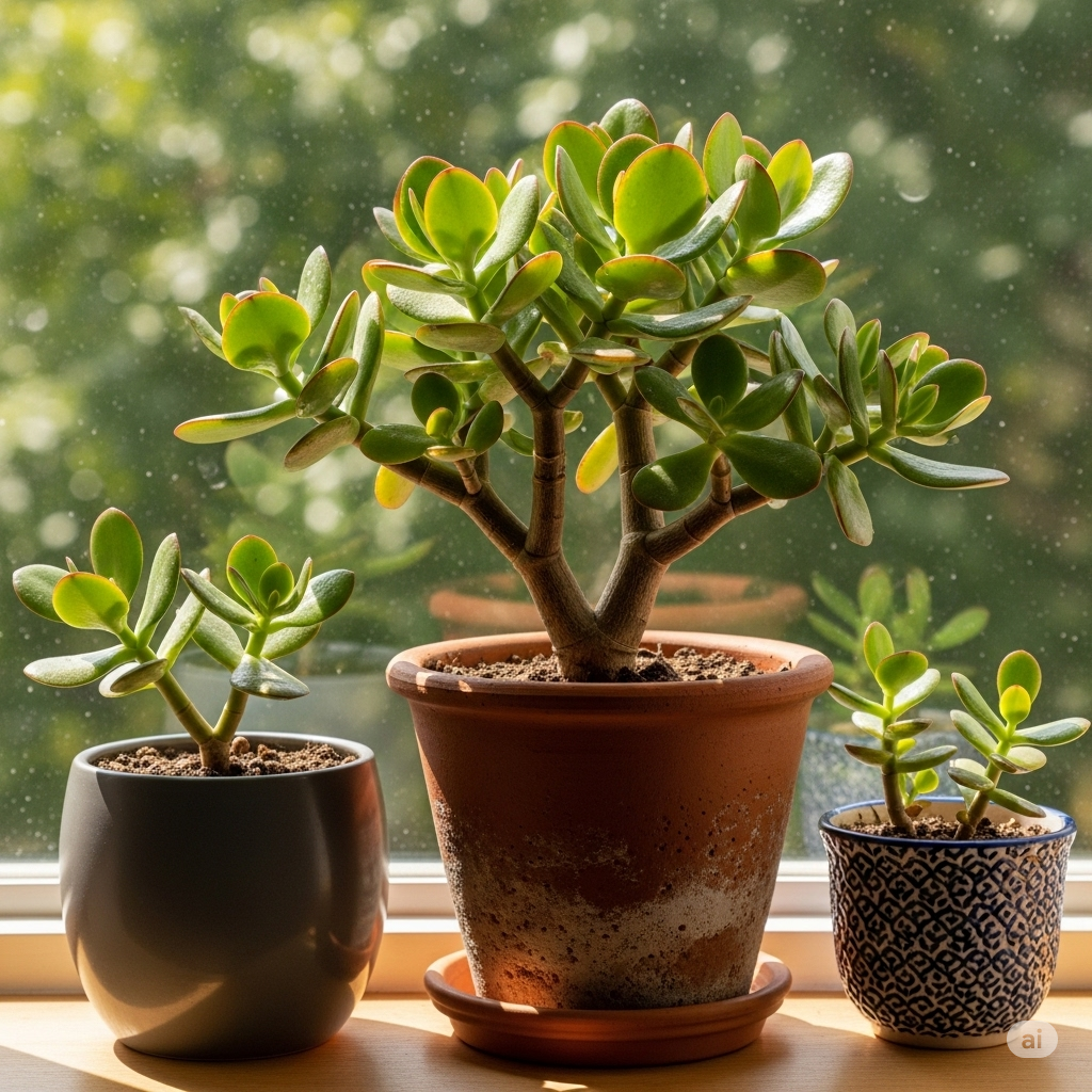 From Leaf to Tree: Jade Plant Growth in Pots - Home Garden Tips