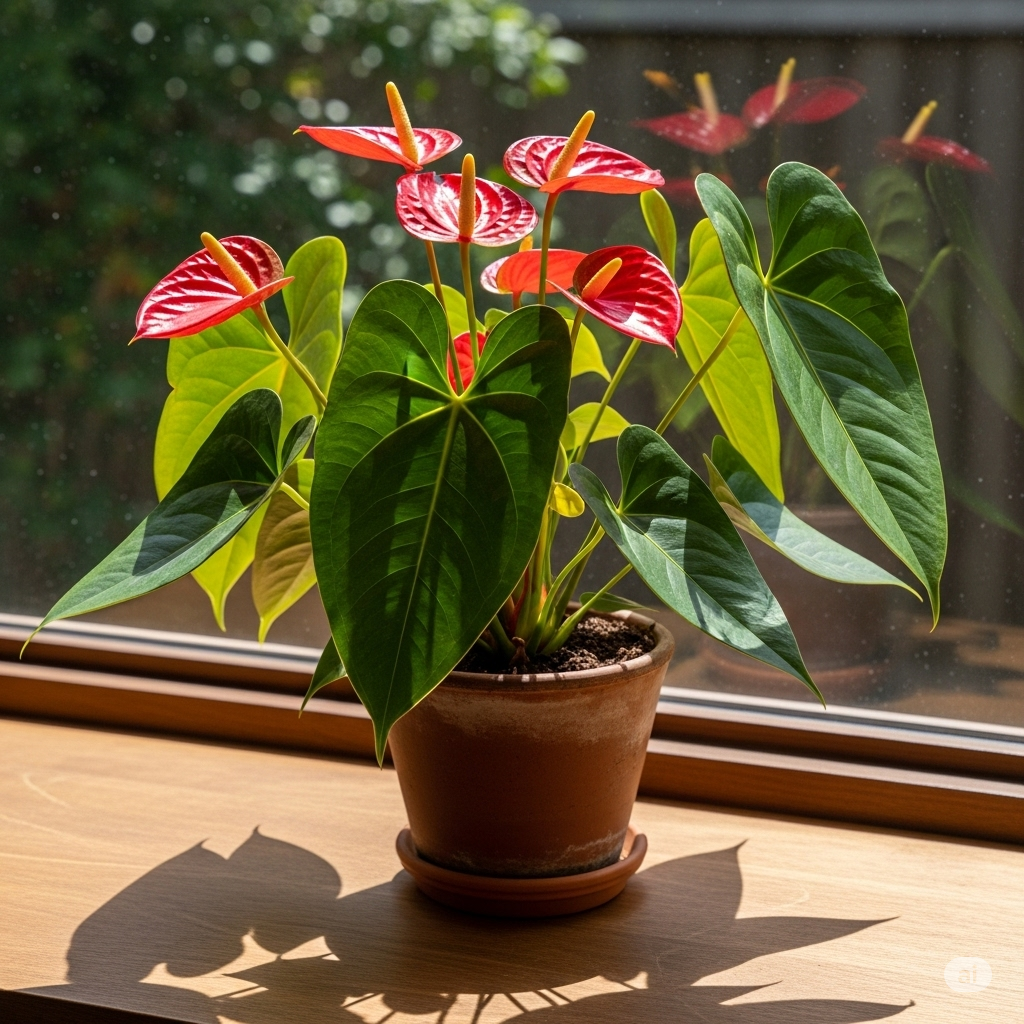 How to Grow Anthurium in Pots for Long-Lasting Blooms - Home Garden Tips