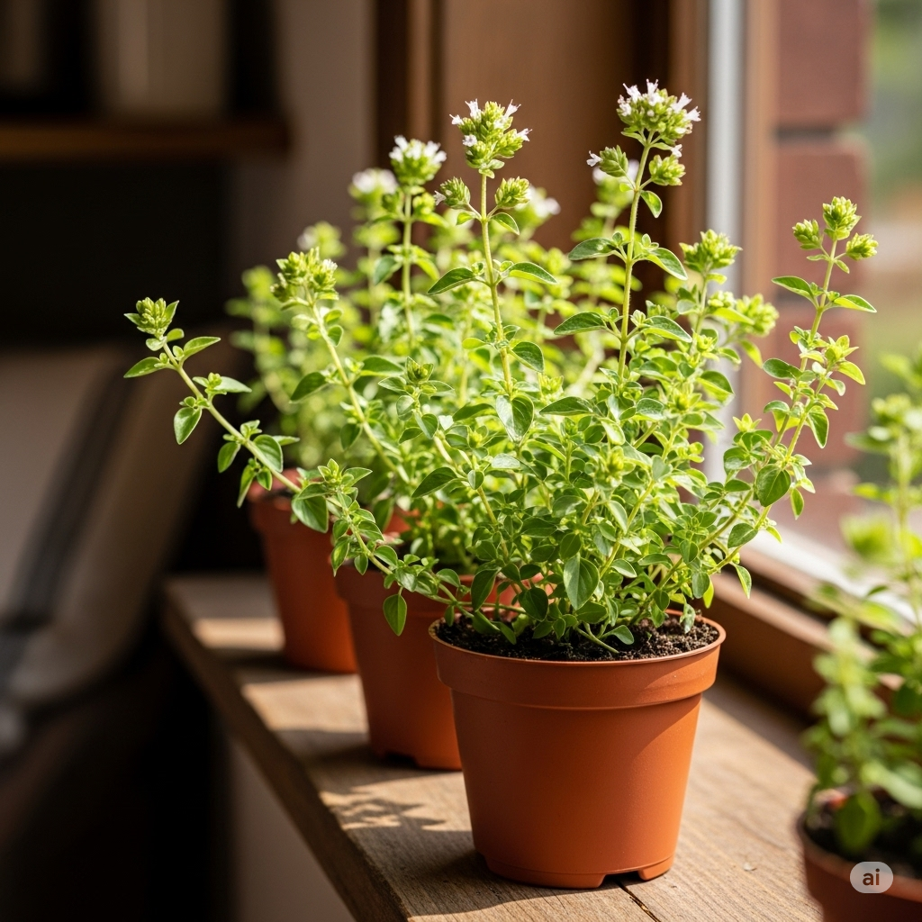 Growing Oregano in Small Pots for Limited Spaces - Home Garden Tips