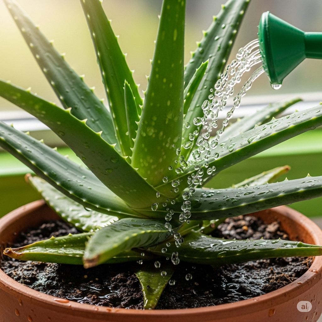 Aloe Vera and Drainage: Watering Tips for Healthy Roots - Home Garden Tips