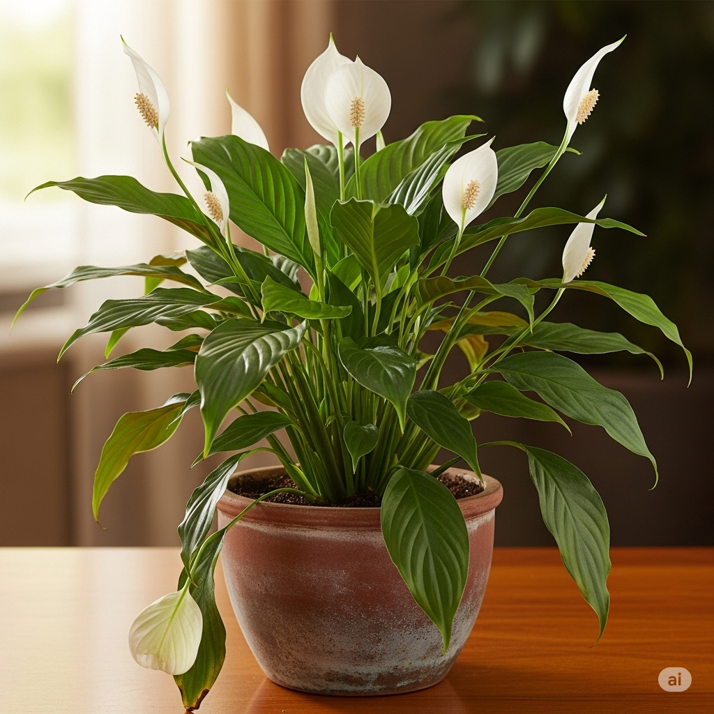How to Grow a Thriving Peace Lily in Pots - Home Garden Tips
