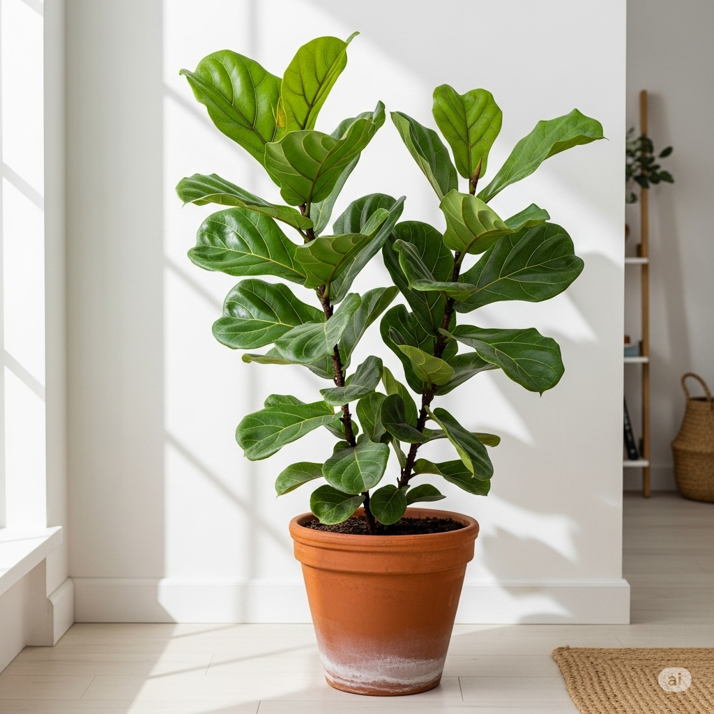 Repotting Your Fiddle Leaf Fig Without Stressing It Out - Home Garden Tips