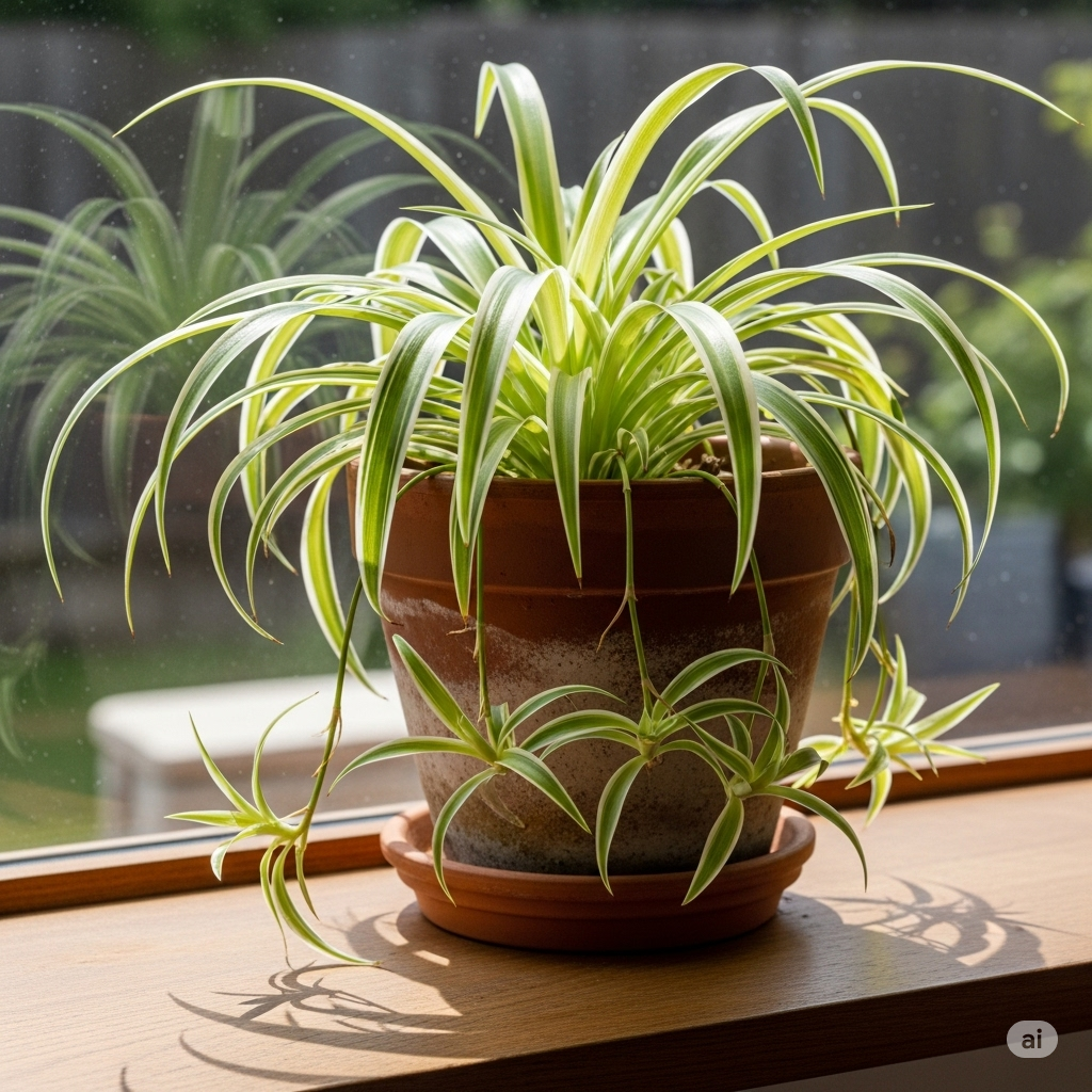 Container Gardening with Spider Plants for Beginners - Home Garden Tips