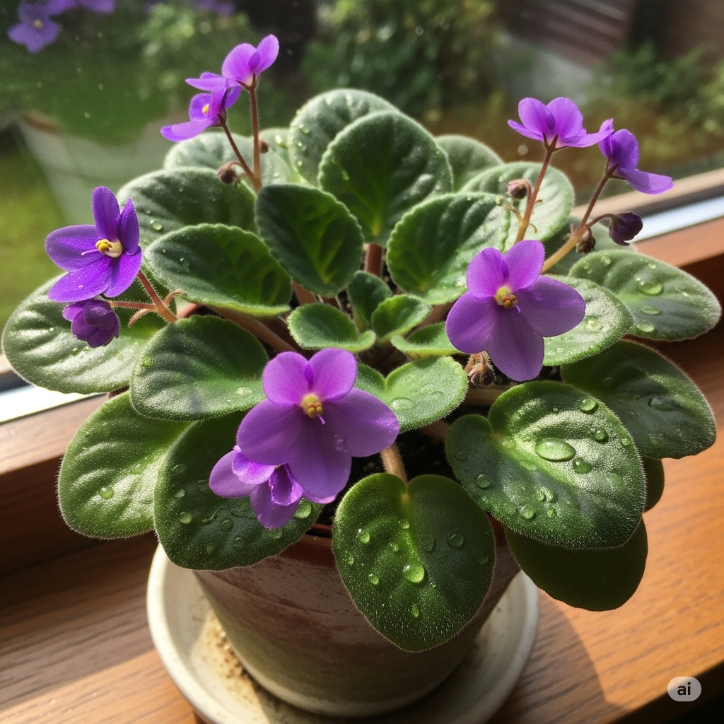 The Right Way to Feed, Prune, and Water African Violets - Home Garden Tips