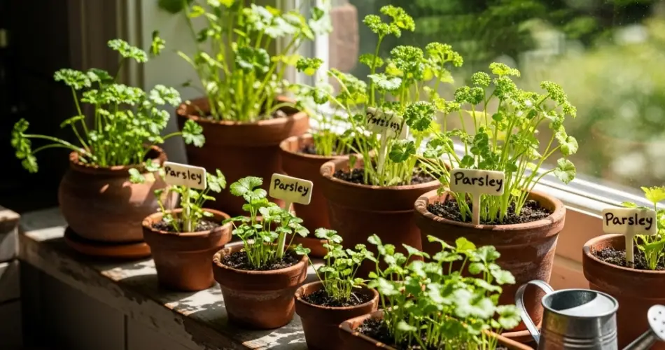 Turn Your Kitchen into a Mini Parsley Farm - Home Garden Tips
