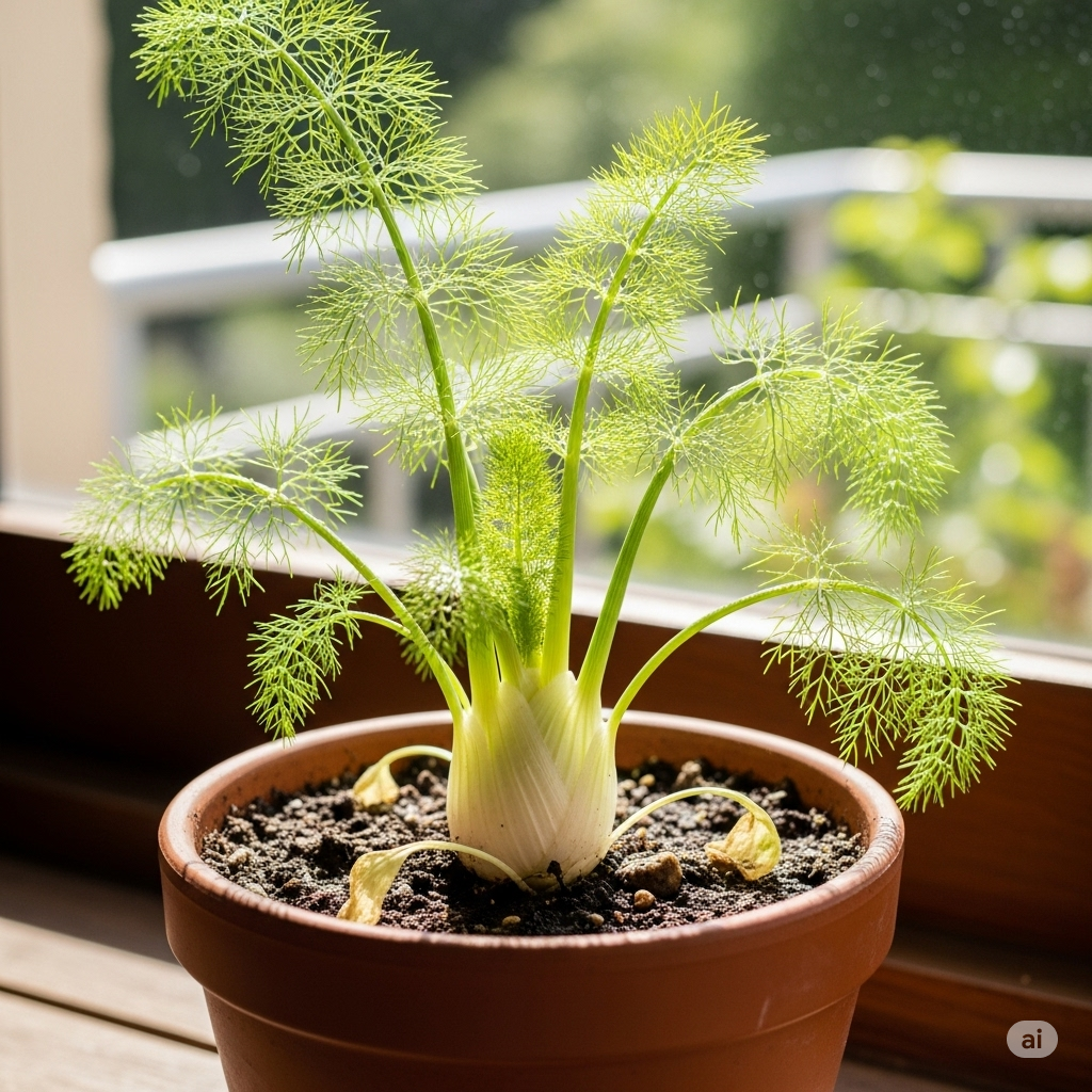 Growing Fennel Successfully in Containers or Buckets - Home Garden Tips