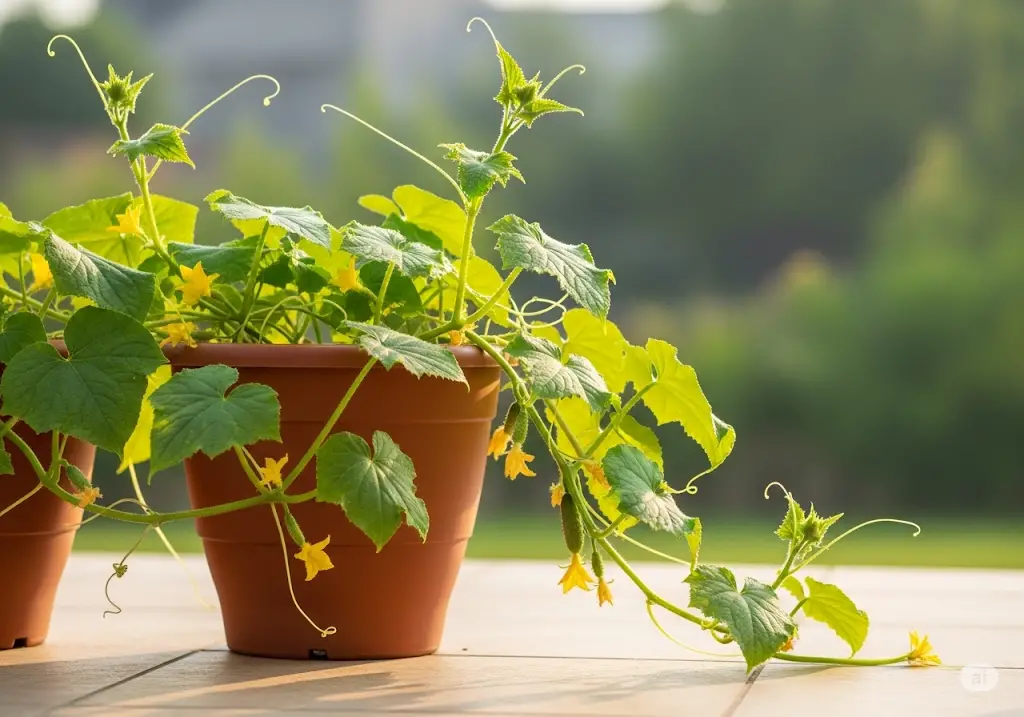 Step-by-Step Guide to Growing Cucumbers in Pots - Home Garden Tips