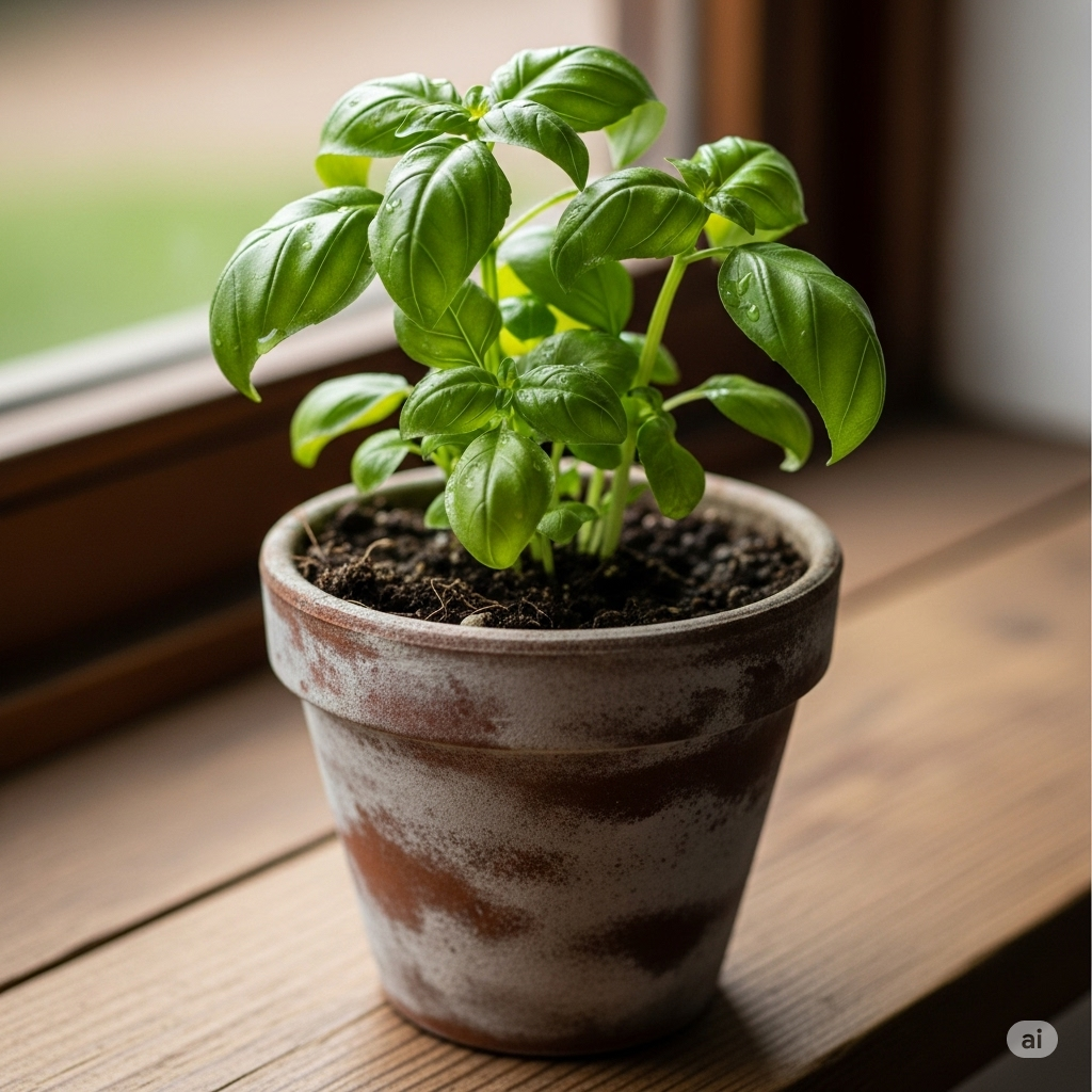 How to Keep Potted Basil Happy and Healthy - Home Garden Tips