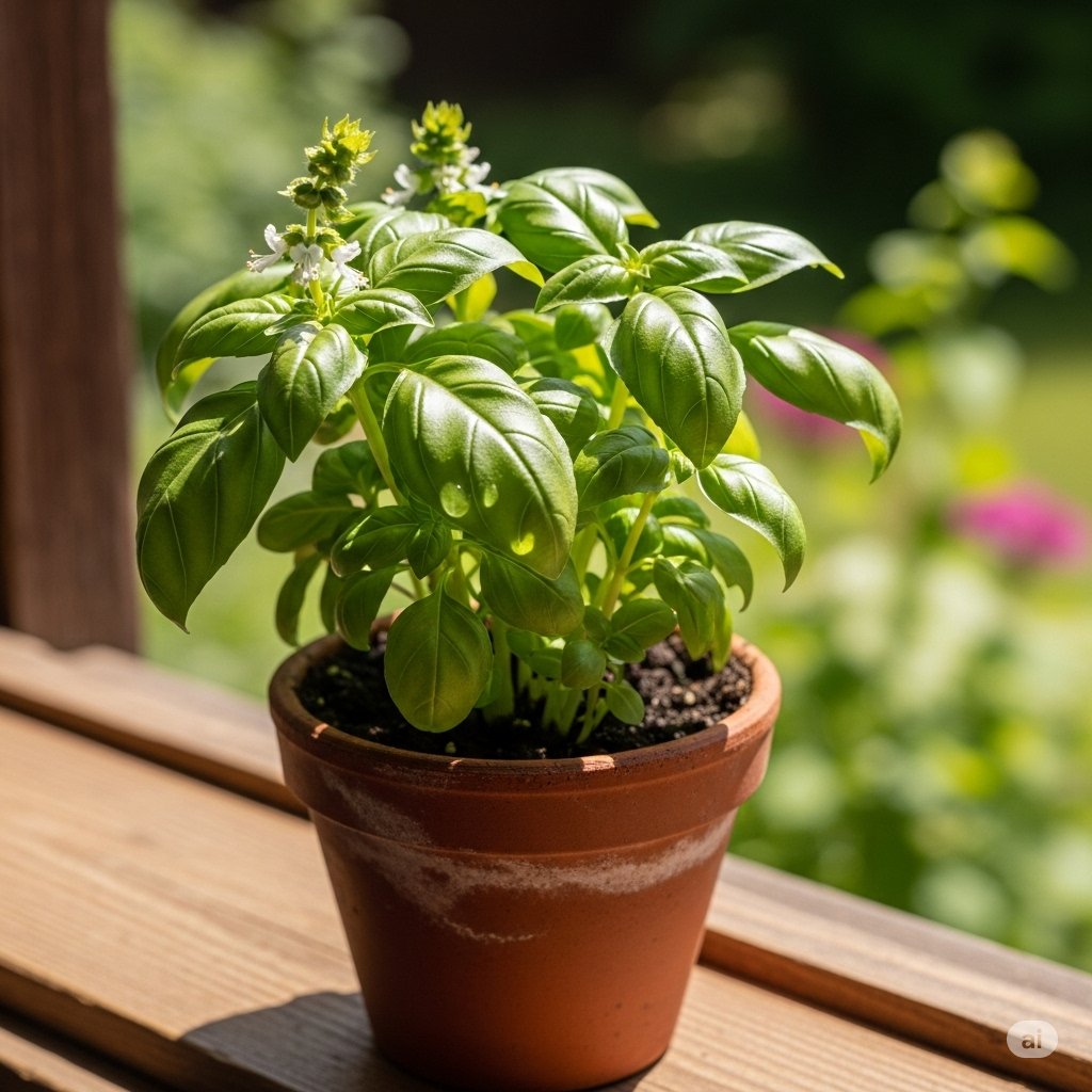 Growing Basil in Pots: Light, Soil, and Watering Tips - Home Garden Tips