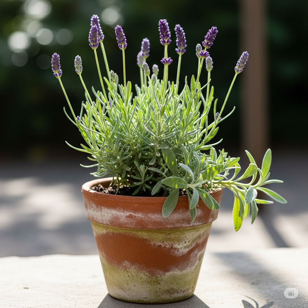 Overwintering Lavender in Containers Indoors - Home Garden Tips