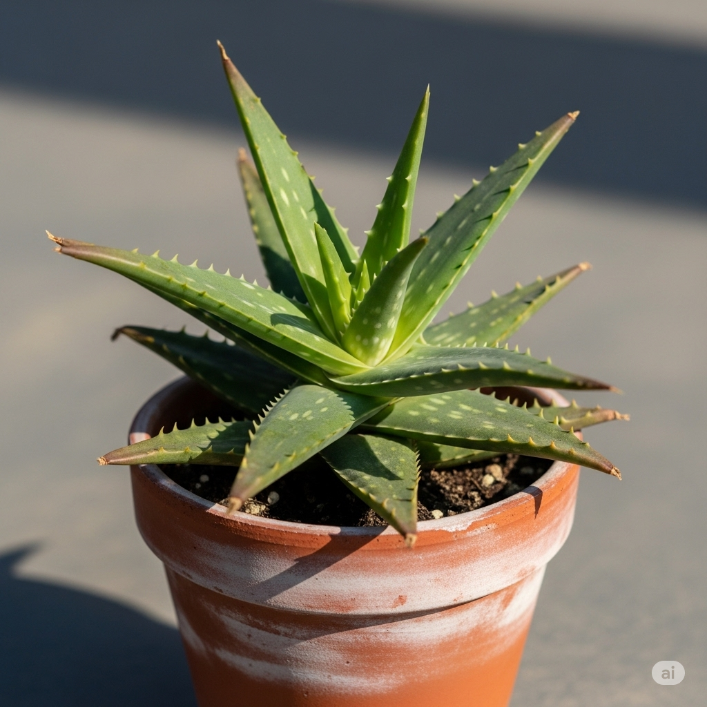 Aloe Vera Container Care: From Pup to Mature Plant - Home Garden Tips