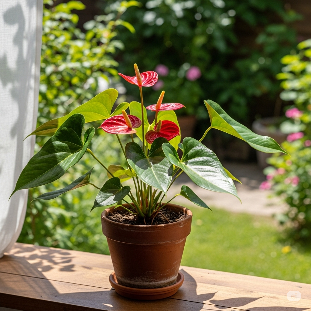 Humidity and Watering Balance for Anthuriums Indoors - Home Garden Tips