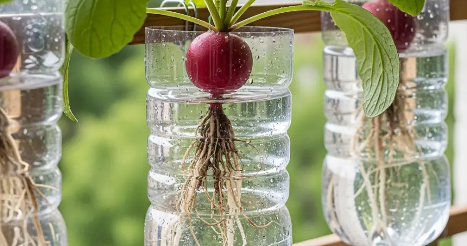 Bottle-Based Propagation for Quick Radish Growth - Home Garden Tips