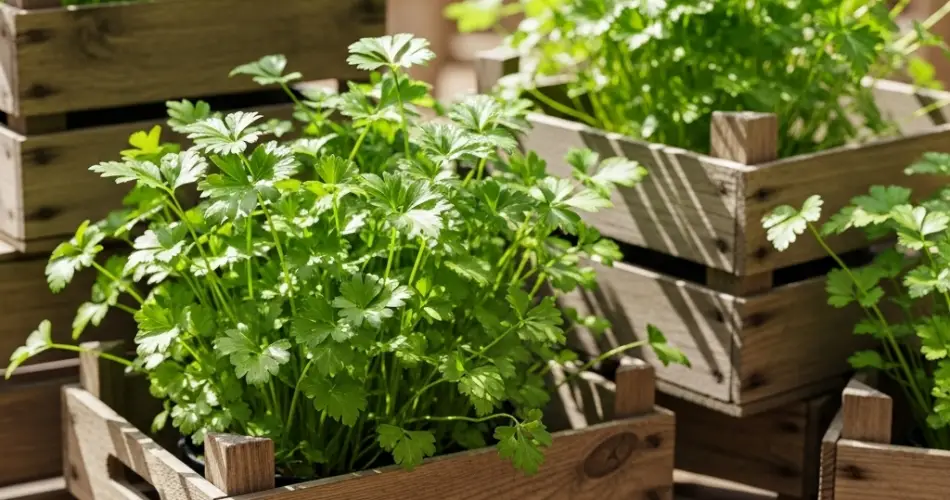 Create a Crate Herb Patch: Parsley Edition - Home Garden Tips