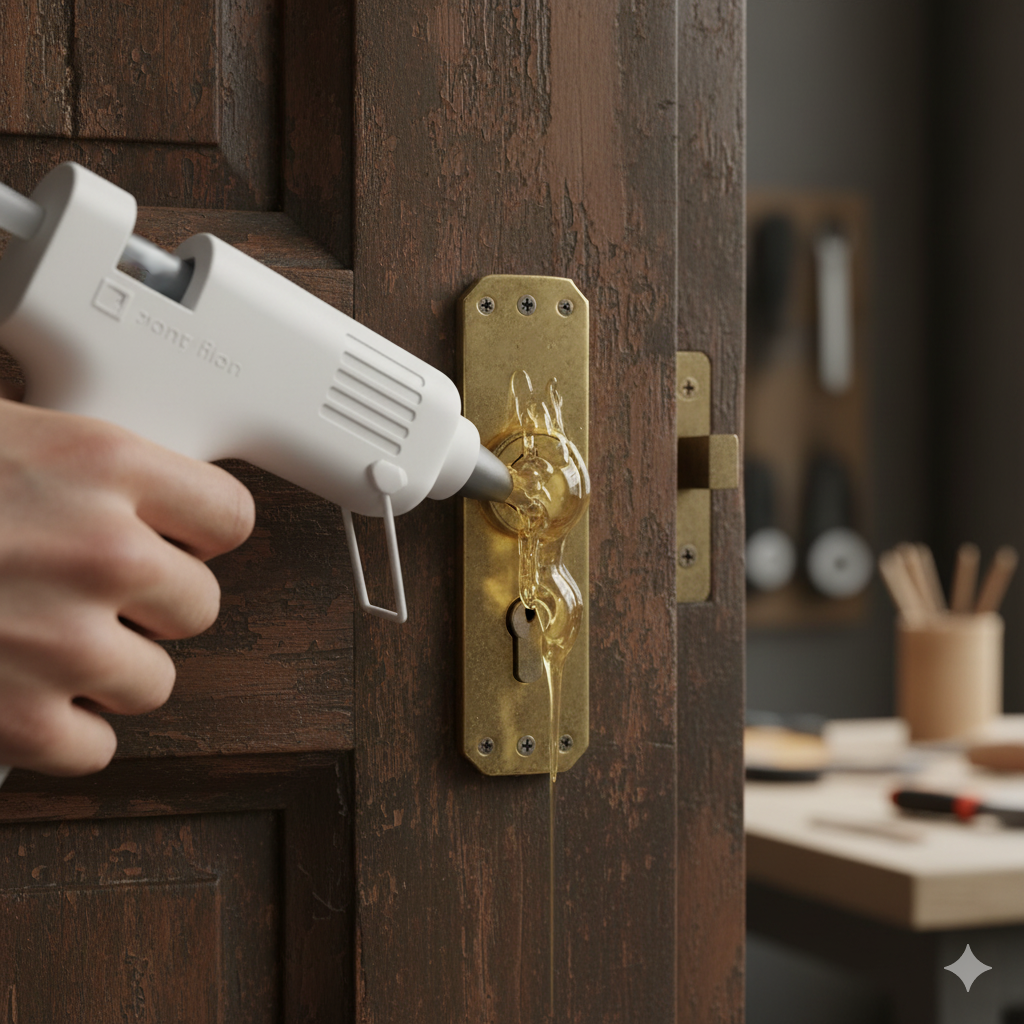 Apply Hot Glue to Your Lock: How This Simple Trick Can Save You From a ...