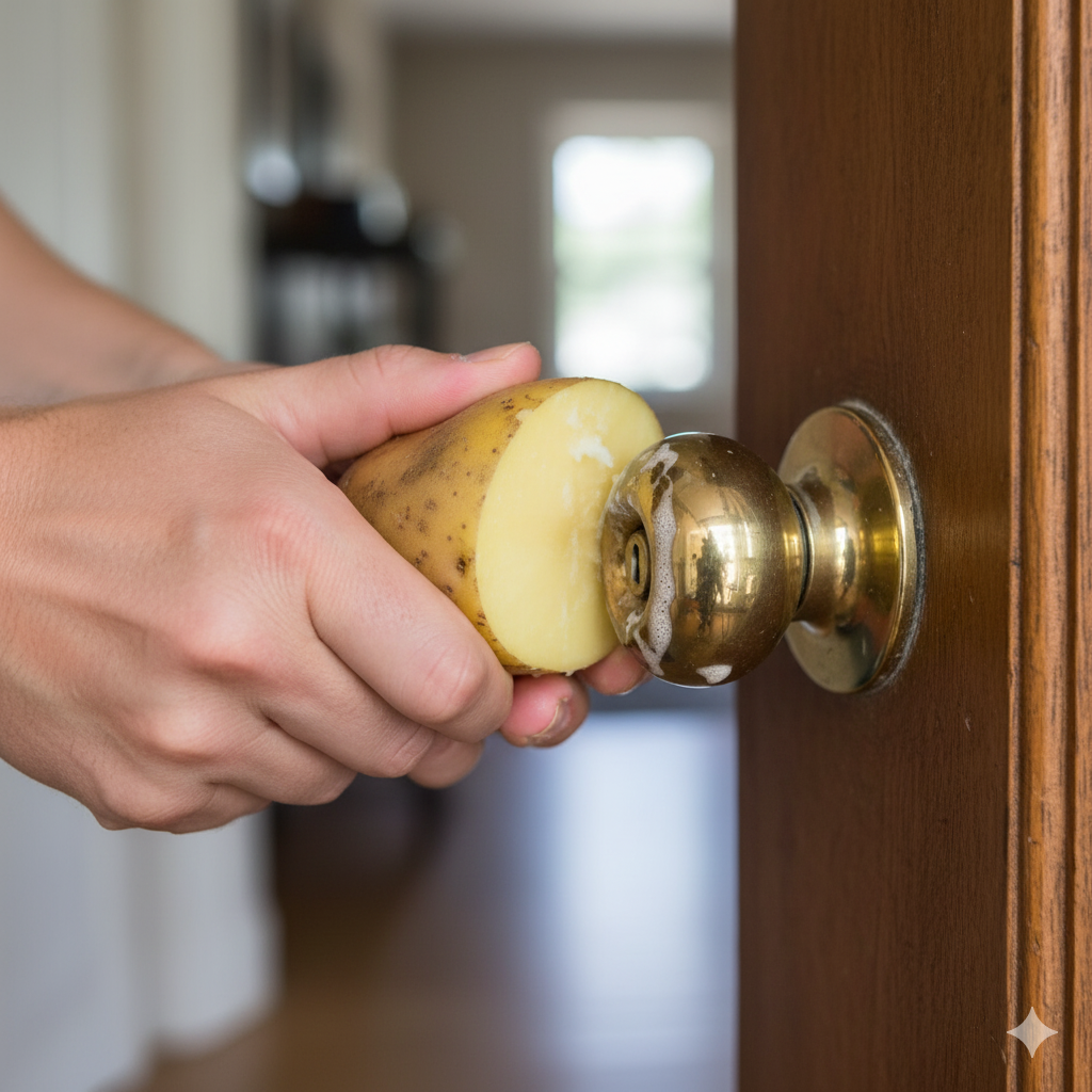 Why Many People Are Rubbing a Potato on Their Door: The Curious Reason ...