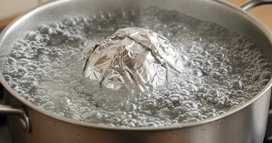 Why Placing Aluminum Foil in Boiling Water Is a Trick Even the Wealthy ...