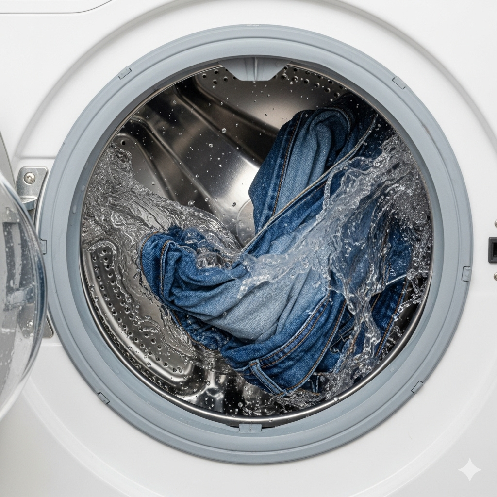 Washing machine: never wash jeans at 30 degrees: here's what happens to ...