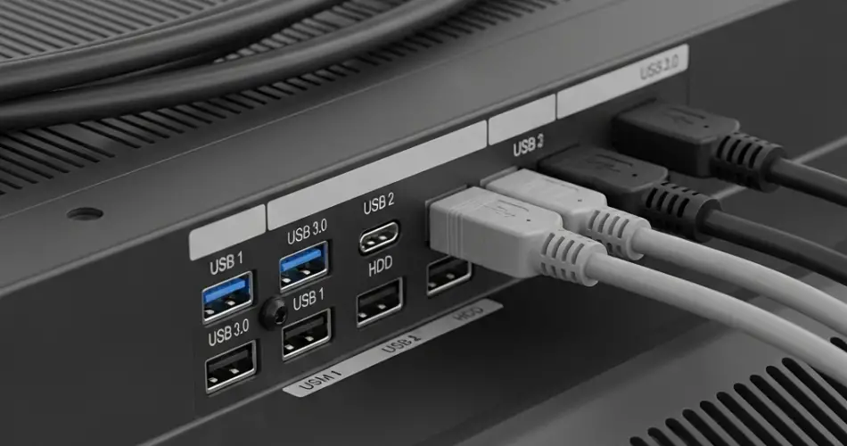 What are the USB ports on the back of the TV really for? The secret use ...