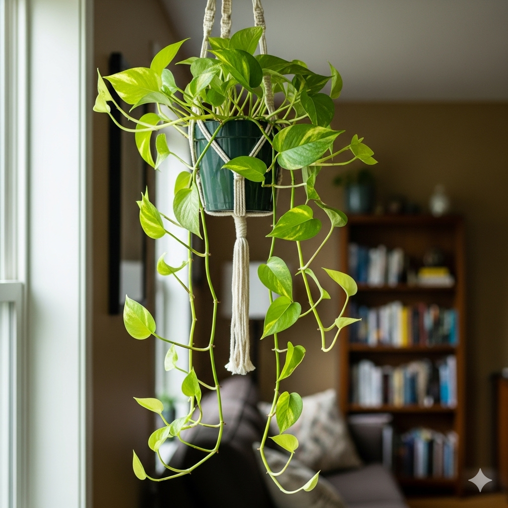 Hanging Pothos Plant Care: Finding the Right Sunlight Spot - Home ...