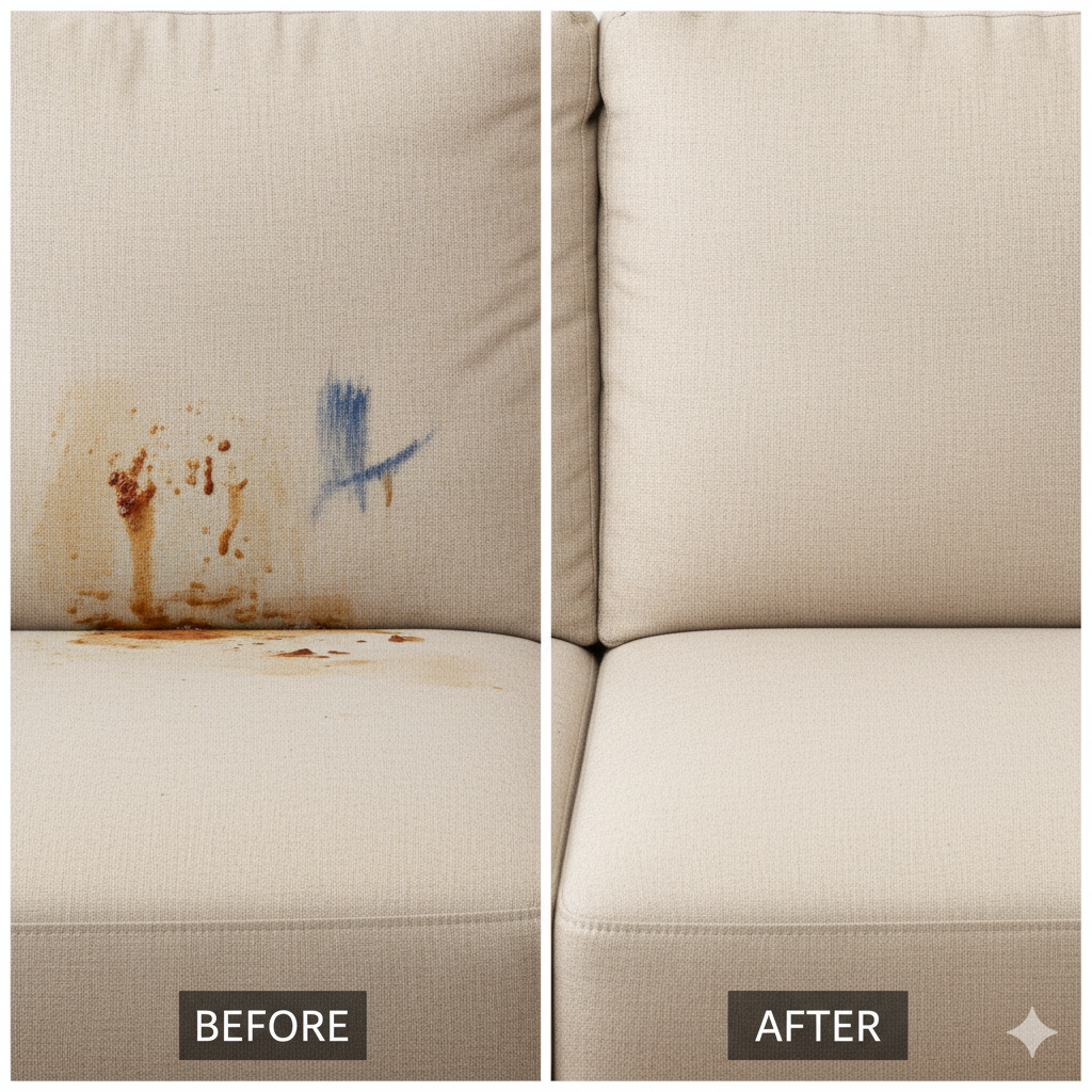 Sofa Stains: How to Remove Them in Minutes with No Effort: Make Your ...