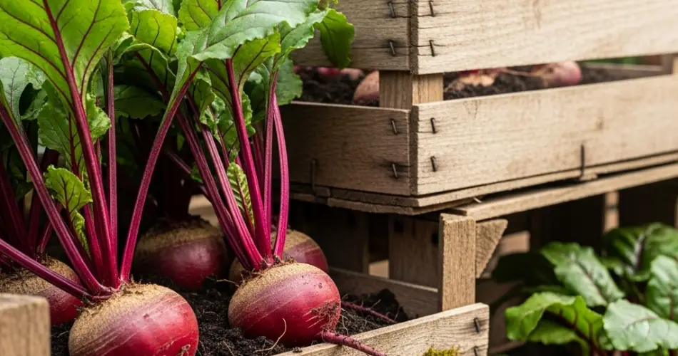 Wooden Box Gardening Success: Beetroot Edition - Home Garden Tips