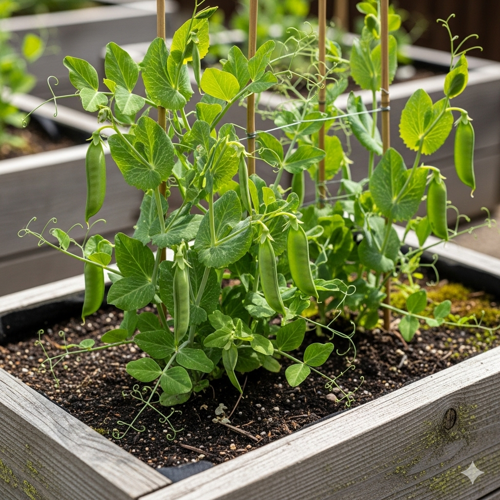 Best Trellis Ideas for Basket-Grown Peas - Home Garden Tips