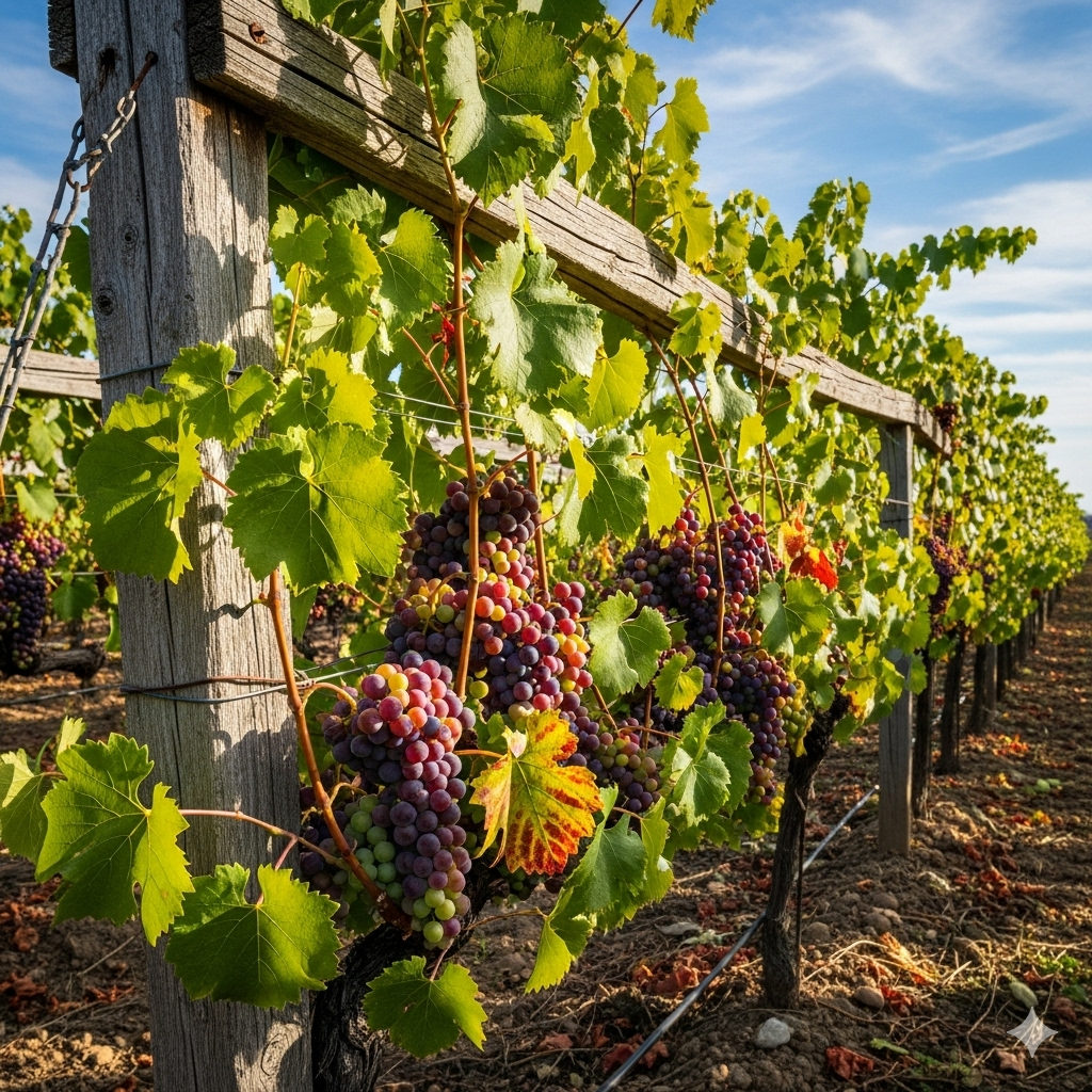 Sturdy Wooden Trellises for Long-Lasting Grape Support - Home Garden Tips