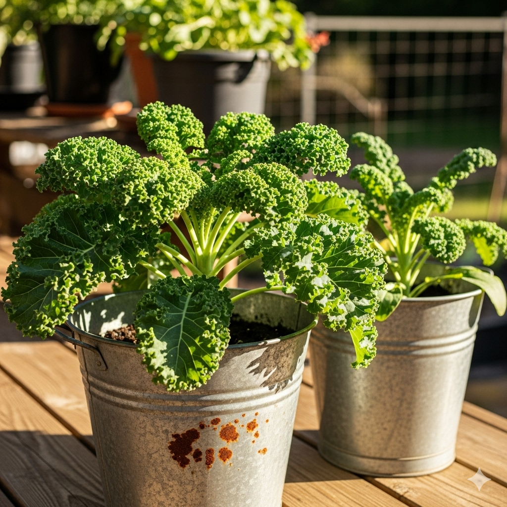 Compact Kale Planting for Small Urban Spaces - Home Garden Tips