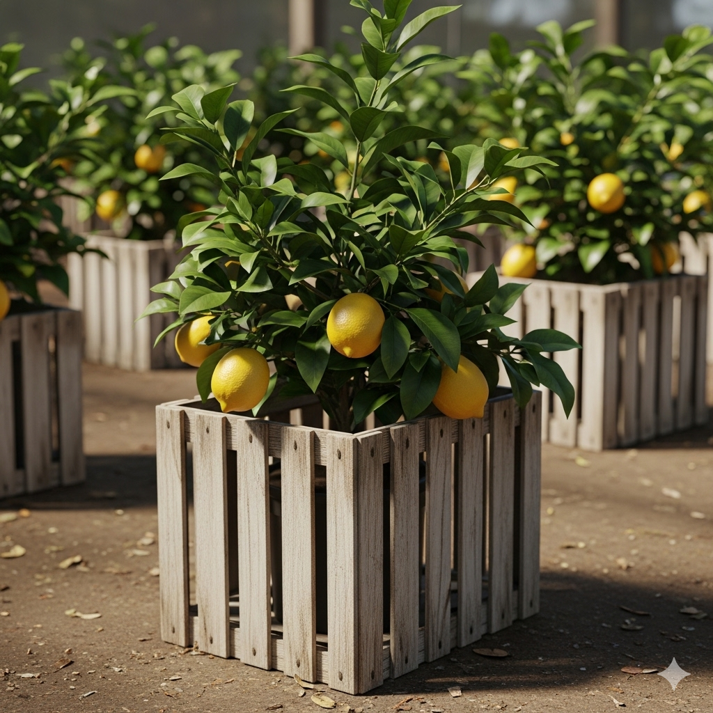 How to Grow Lemons in Crates at Home - Home Garden Tips