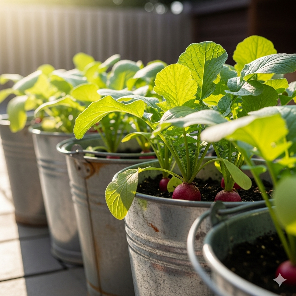 Container Gardening Success with Radishes - Home Garden Tips