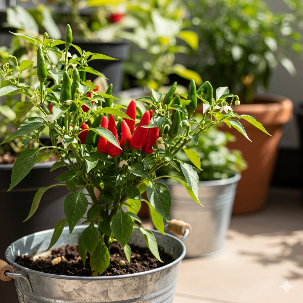 Harvest Hot Flavors: Chilies in Pots and Buckets - Home Garden Tips