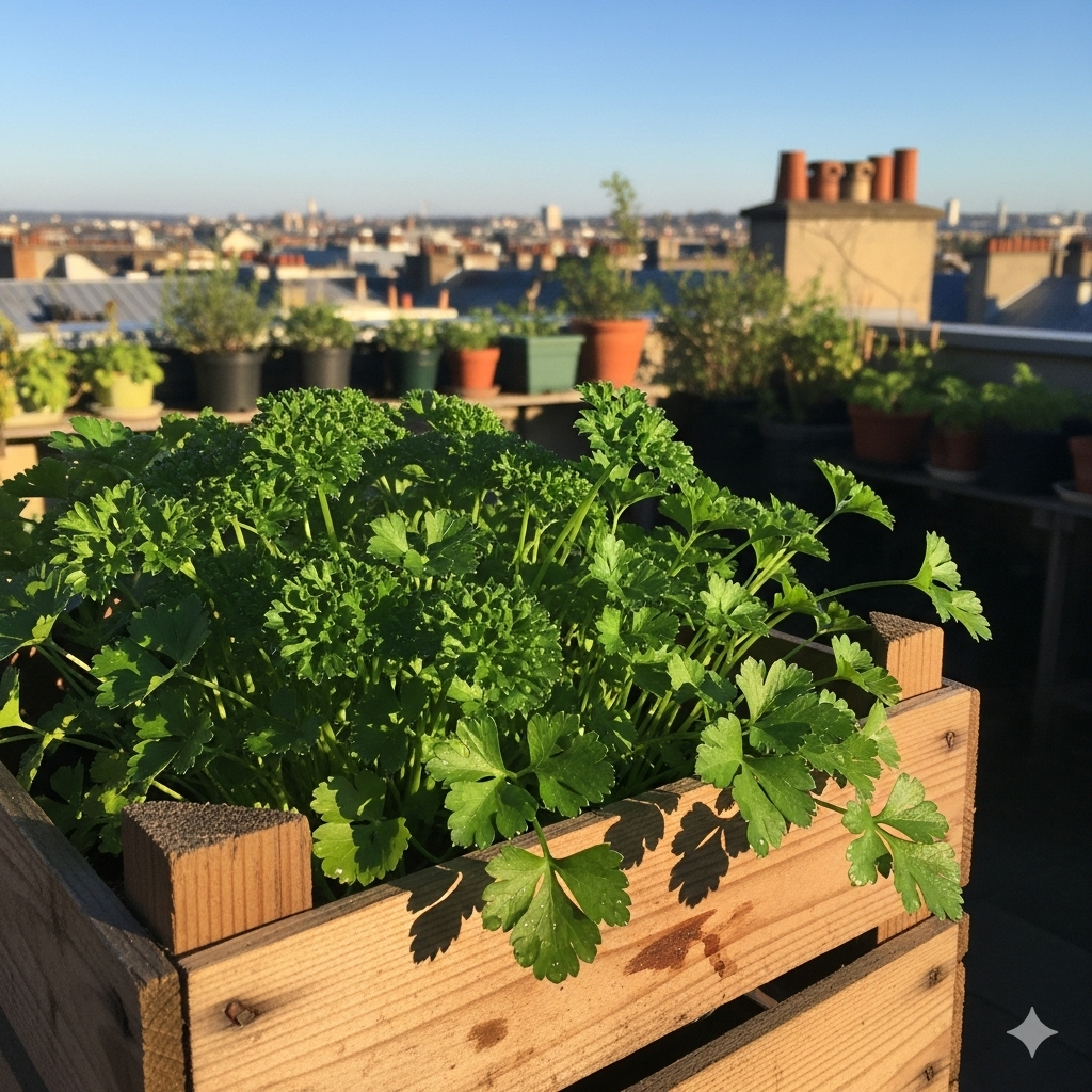 From Crate to Plate: Growing Parsley in Balcony Boxes - Home Garden Tips