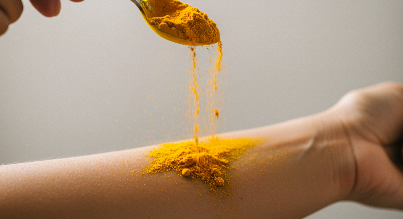 Pour 1 teaspoon of turmeric on your arm: why it can be useful - Home ...