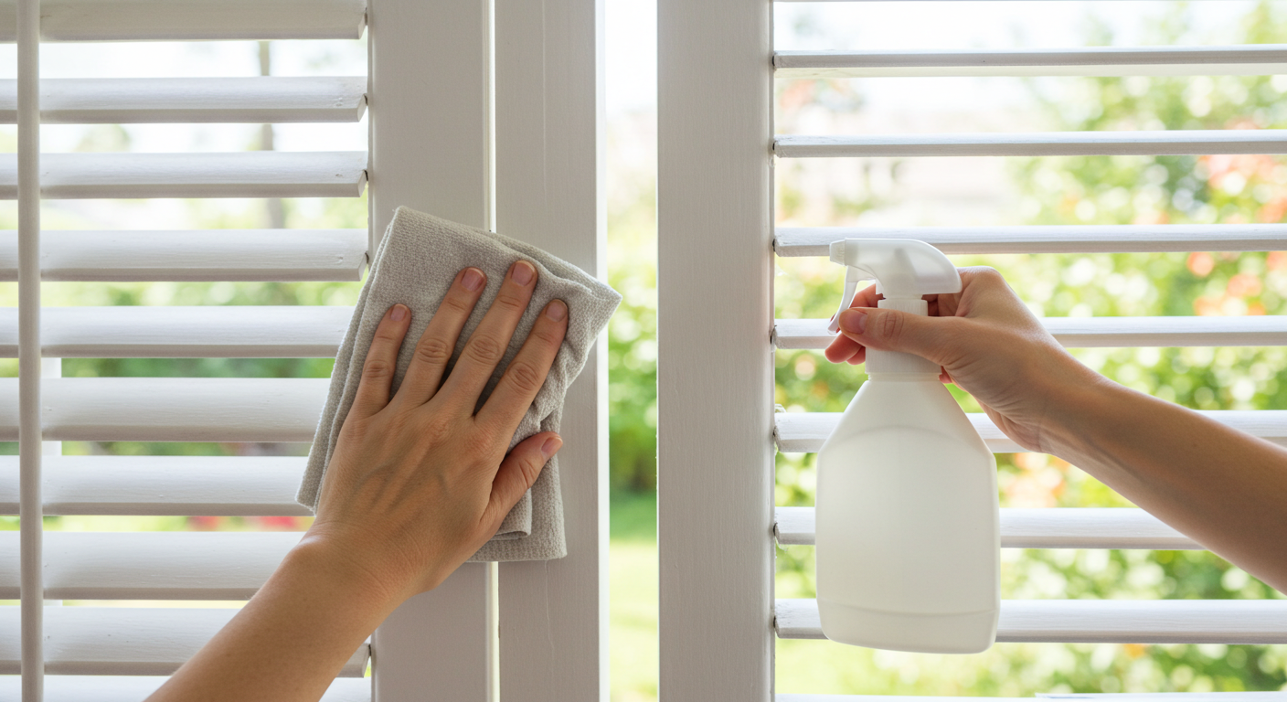 Clean your shutters and blinds this way to easily remove dust - Home ...