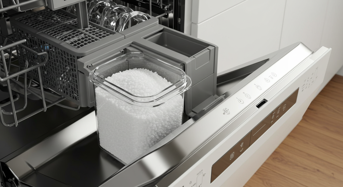 Dishwashers: Can we use coarse table salt too? The mystery is solved ...