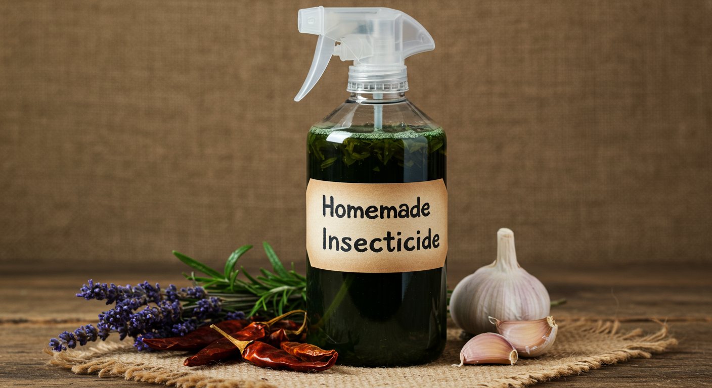 Homemade insecticide: spray it and get rid of ants, spiders, mosquitoes ...