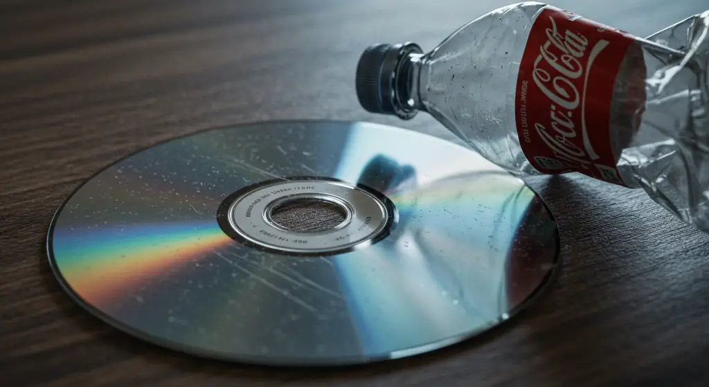 It's amazing what you could create with an old CD and a plastic bottle ...