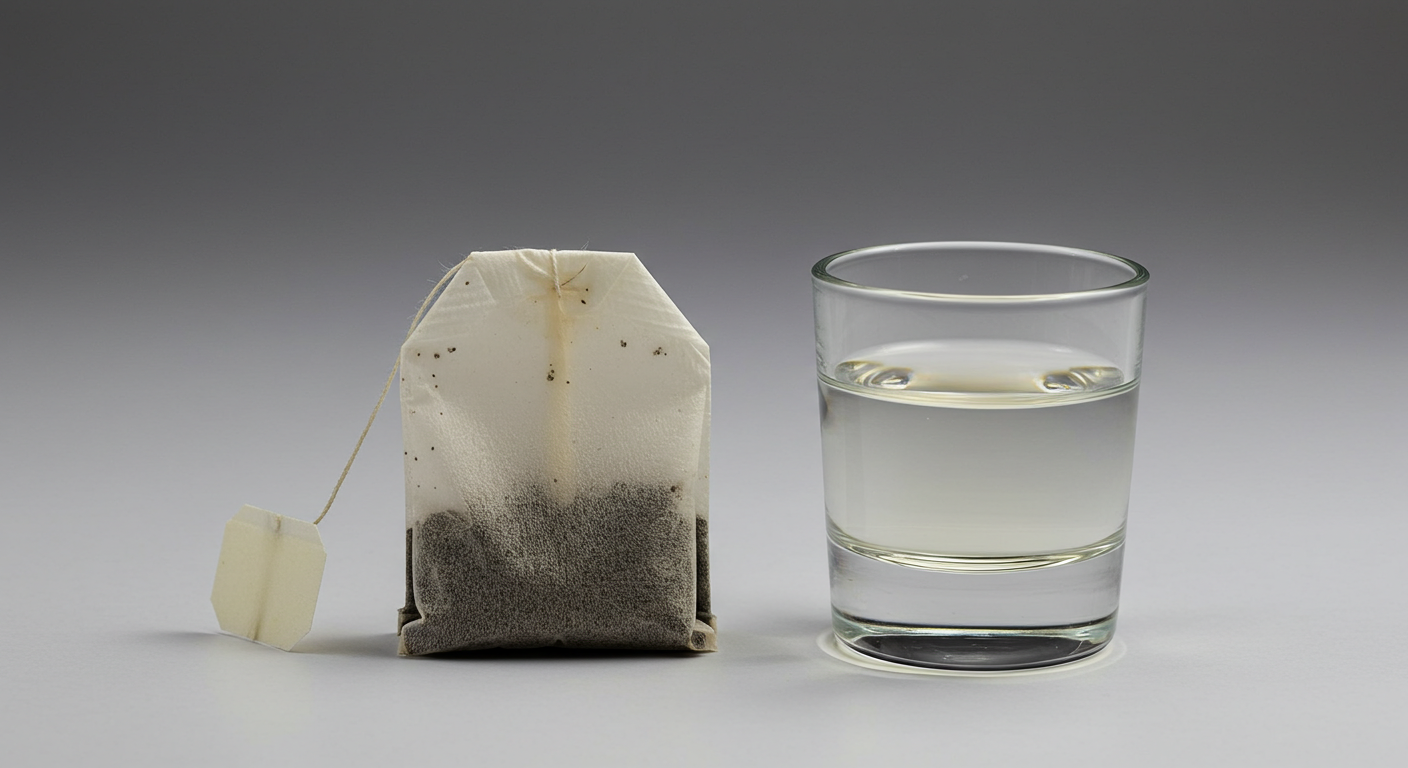 Tea bag, pour it in vinegar: it's the solution to a common household ...