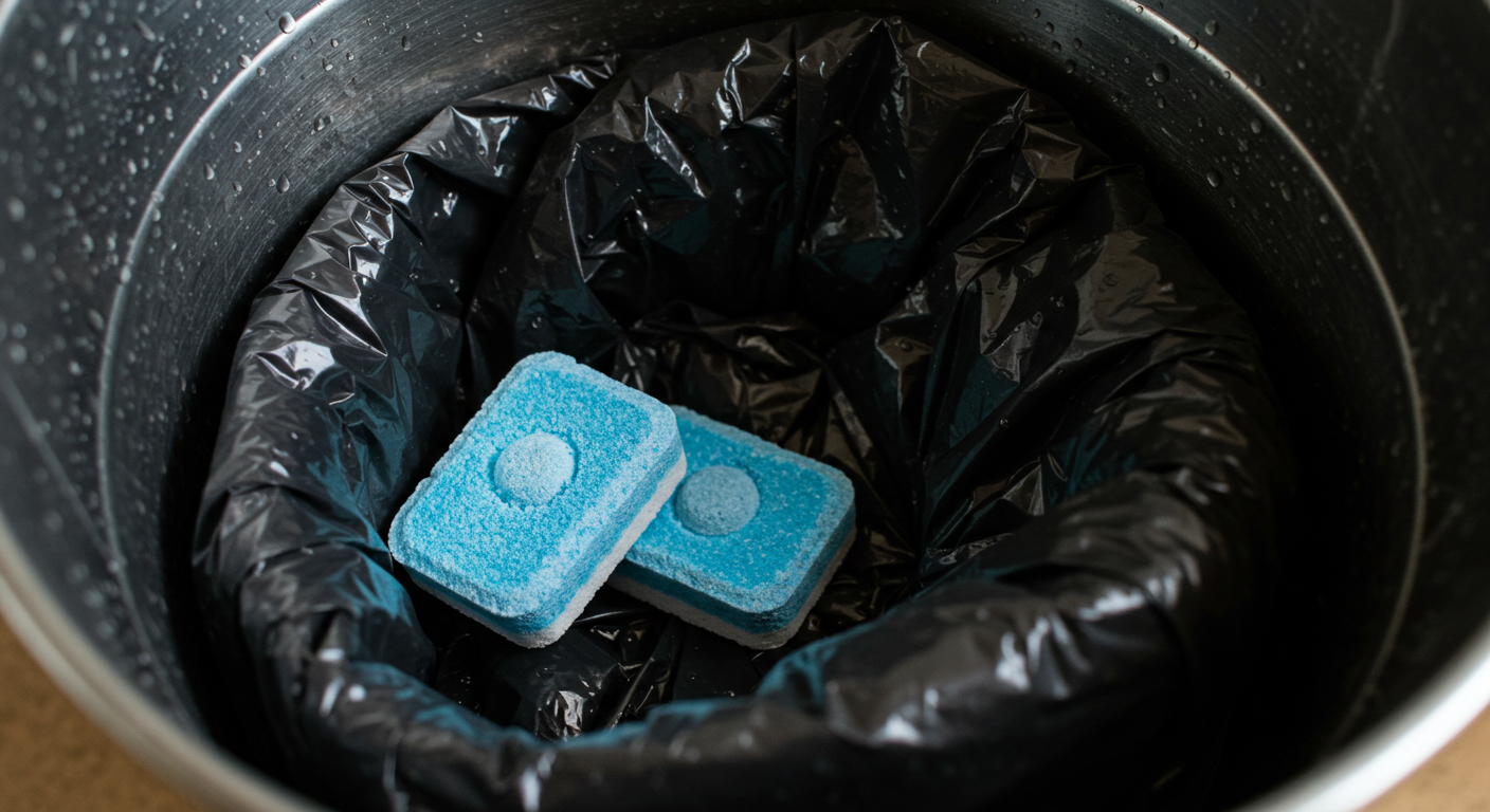 If your garbage smells, fix it right away with this trick: goodbye bad ...